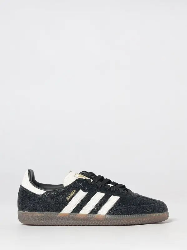 ADIDAS ORIGINALS Samba Og Trainers In Embossed Leather With 3-stripes Logo - Black