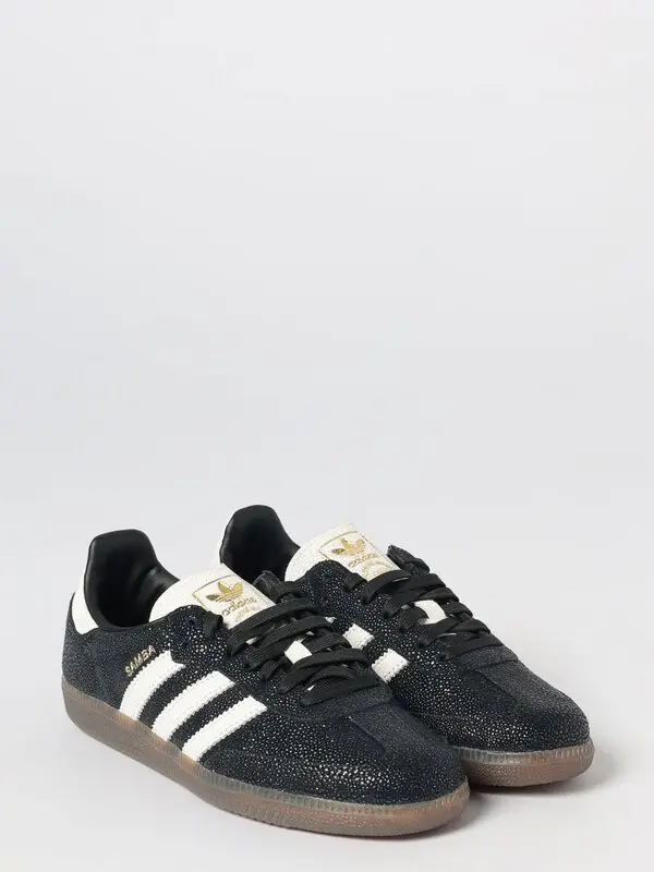 ADIDAS ORIGINALS Samba Og Trainers In Embossed Leather With 3-stripes Logo