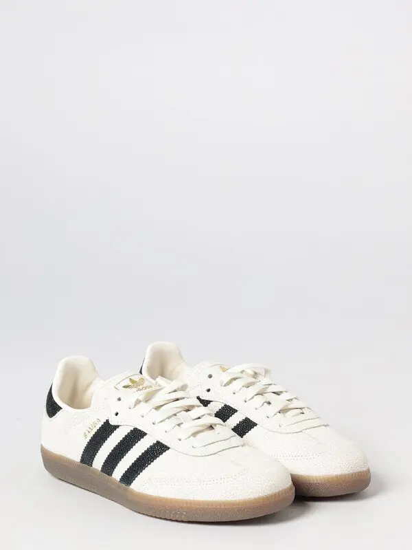 ADIDAS ORIGINALS Samba Og Trainers In Embossed Leather With 3-stripes Logo