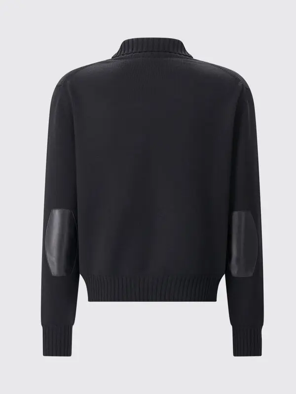TOM FORD High-neck Full-zip Jumper In 100% Virgin Wool With Pockets