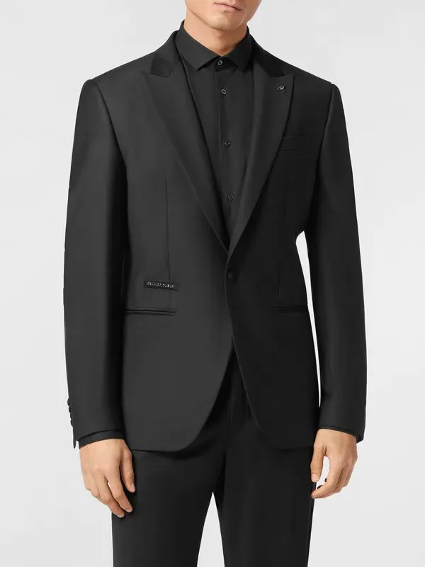 Philipp Plein Embellished Graphic Blazer