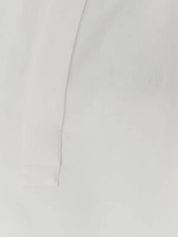 Valentino Garavani Pure Linen Shirt With Mandarin Collar And Concealed Placket