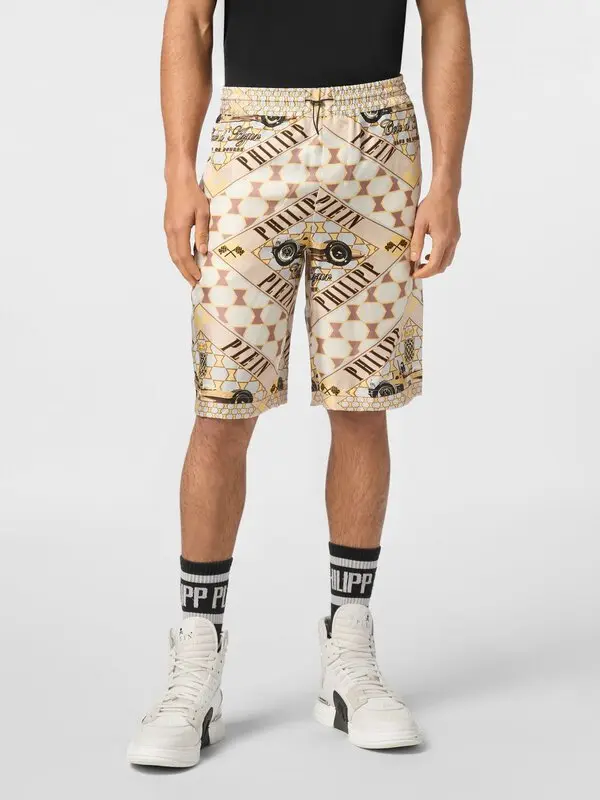 Philipp Plein Printed Shorts
