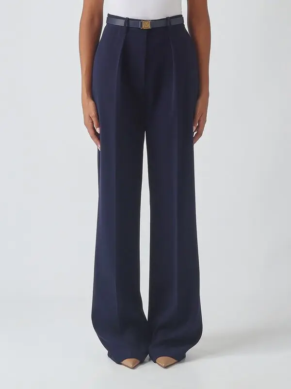 Elisabetta Franchi Wide Leg Tailored Pants