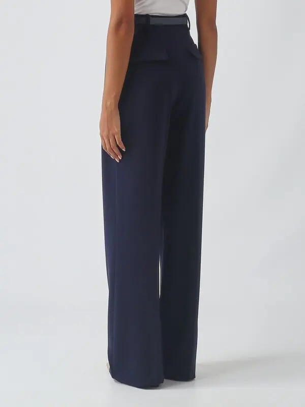 Elisabetta Franchi Wide Leg Tailored Pants