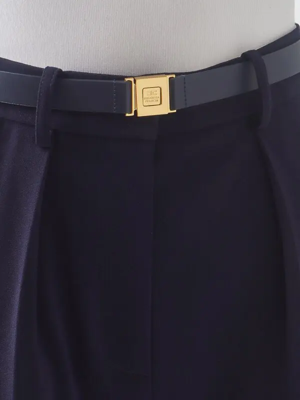 Elisabetta Franchi Wide Leg Tailored Pants