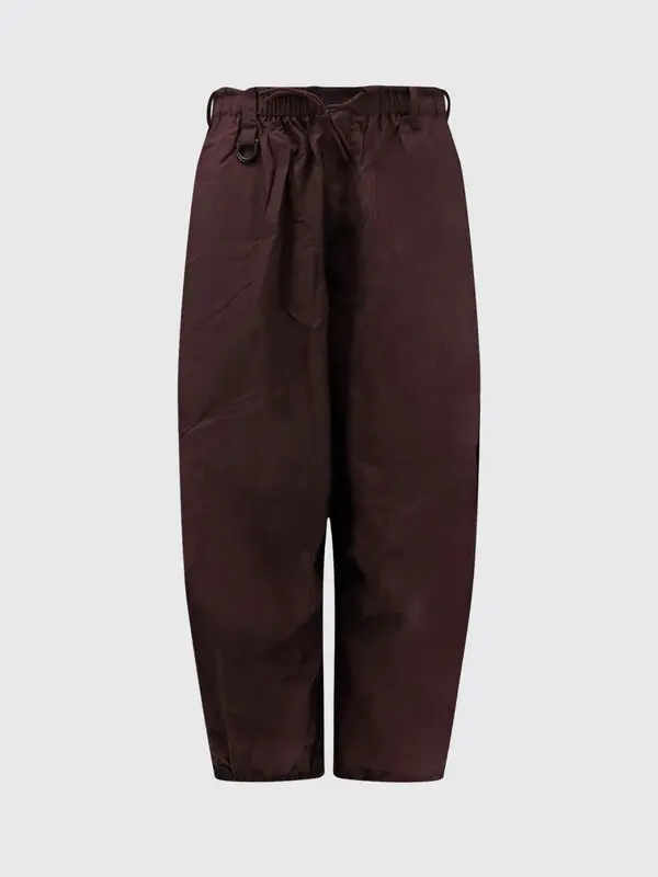 Y3 Technical Fabric Jogging Trousers With 3 Stripes Logo