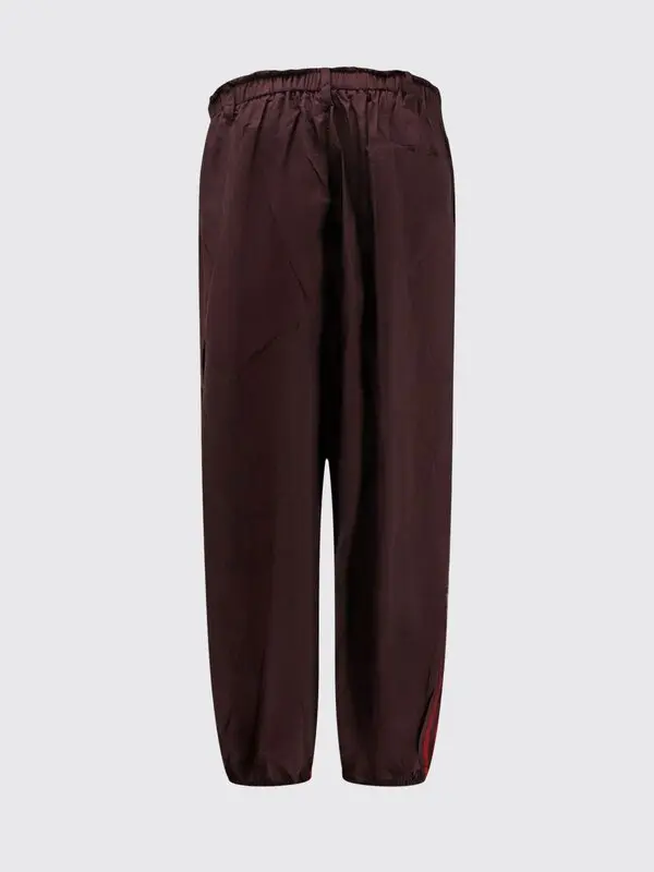 Y3 Technical Fabric Jogging Trousers With 3 Stripes Logo