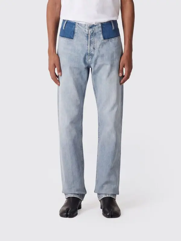 MAISON MARGIELA Straight Leg Jeans - Black