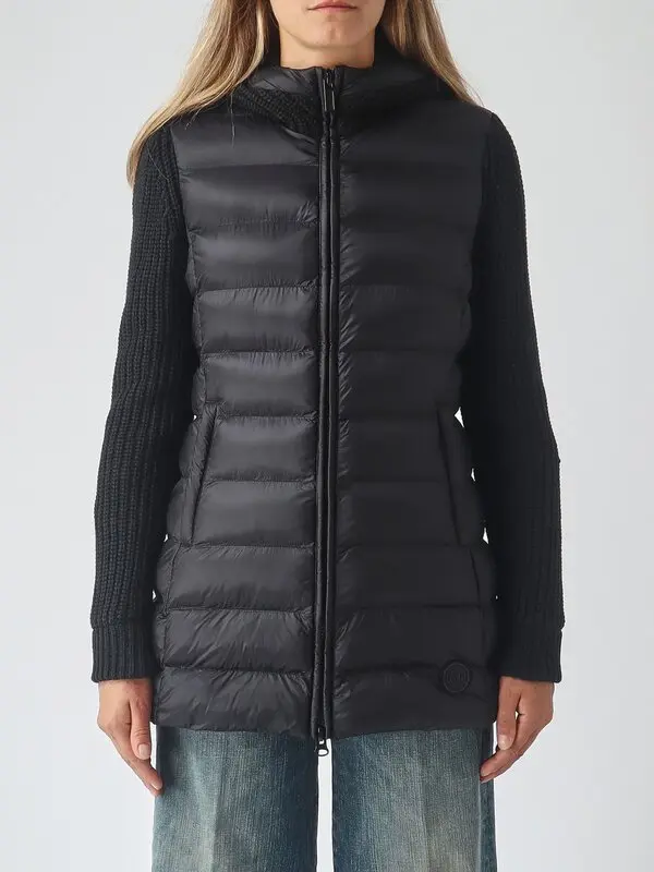 COLMAR Down Padded Jacket With Contrasting Knit Sleeves
