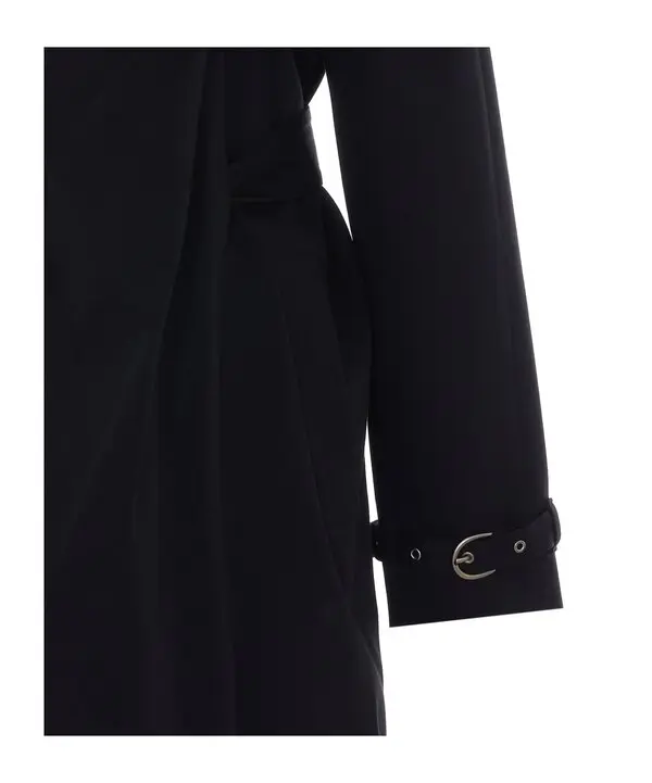 ANN DEMEULEMEESTER Reppa Asymmetric Trench Coat