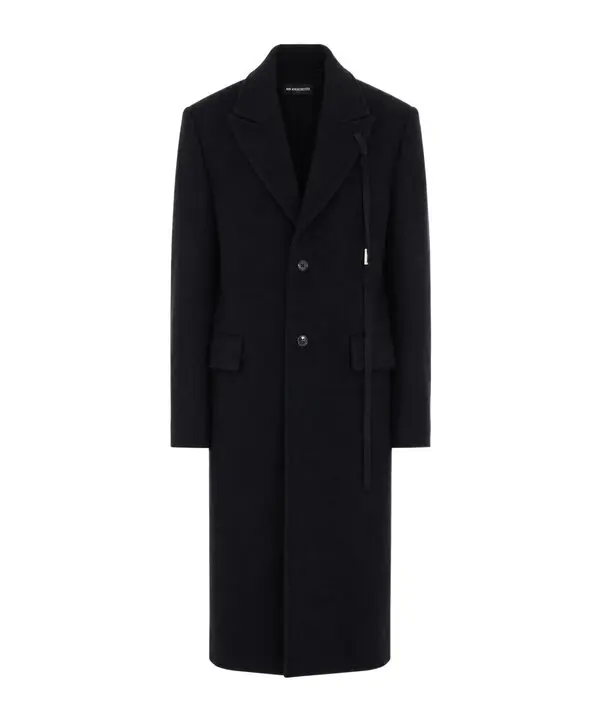 ANN DEMEULEMEESTER Aldina Strap-detailed Long Coat