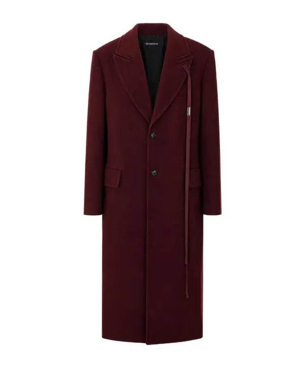 ANN DEMEULEMEESTER Aldina Strap-detailed Long Coat