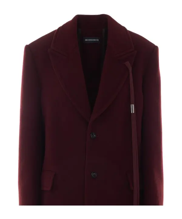 ANN DEMEULEMEESTER Aldina Strap-detailed Long Coat