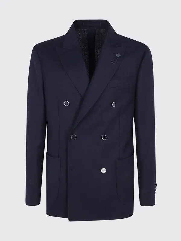 LARDINI Double Breasted Jacket