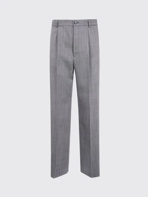 Dries Van Noten Tailored Herringbone Trousers