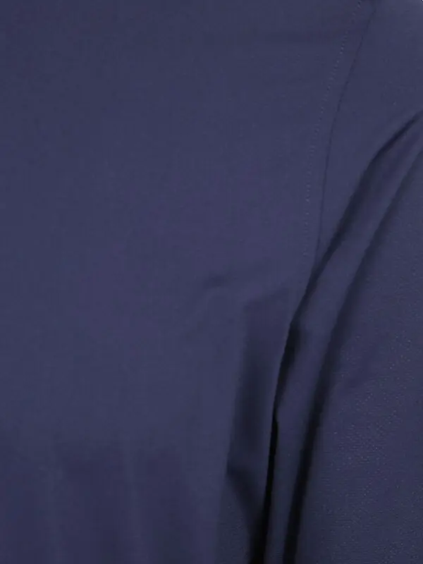 RRD Long-sleeved Polyamide Jersey Shirt With French Collar - Blue