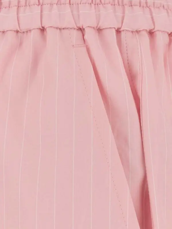 Burberry Striped Drawstring Shorts