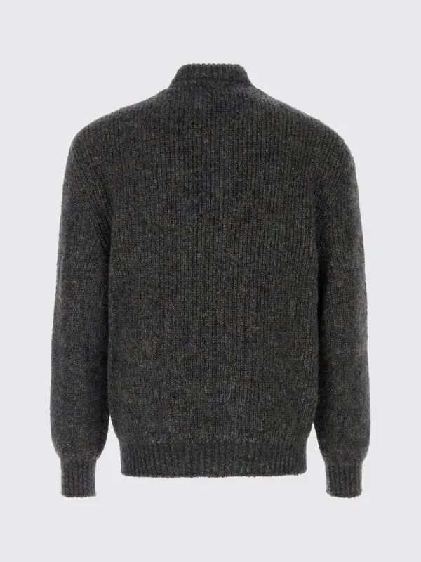 Giorgio Armani Ribbed Button-up Sweater
