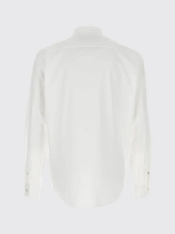 Valentino Garavani Long-sleeved Cotton Shirt With Butterfly Print