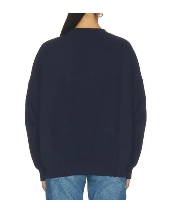 Ralph Lauren Fleece Crewneck Sweatshirt With Graphic Detail - Blue
