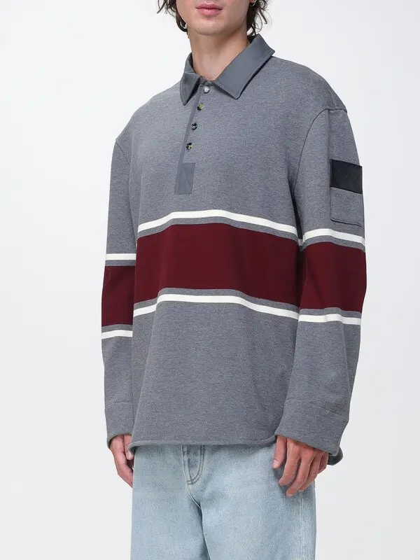 Bottega Veneta Striped Rugby Polo