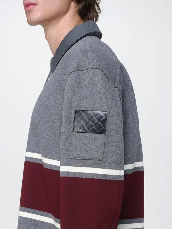 Bottega Veneta Striped Rugby Polo