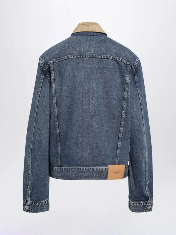 JW Anderson Denim Jacket With Corduroy Collar