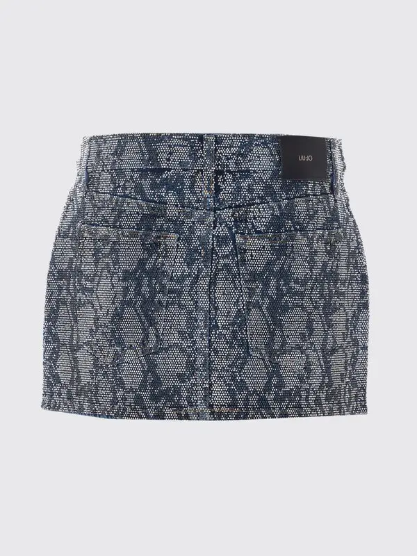 Liu Jo Skirt With Snake Print