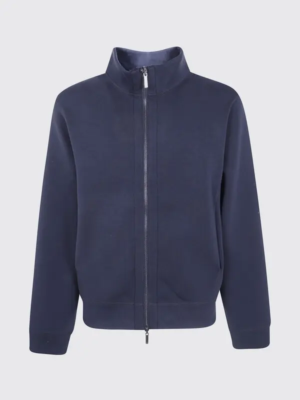 Emporio Armani Full Zip Sweatshirt - Blue
