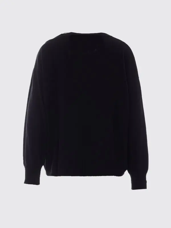 Liu Jo Asymmetrical Cut-out Jumper In Wool And Cashmere Blend