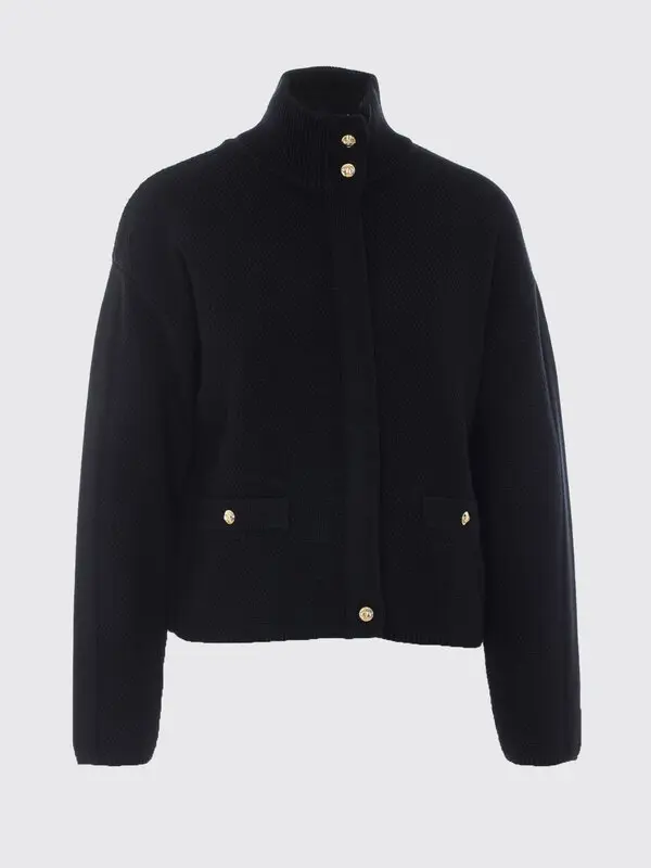 Liu Jo Textured Knit Jacket With Button Detail