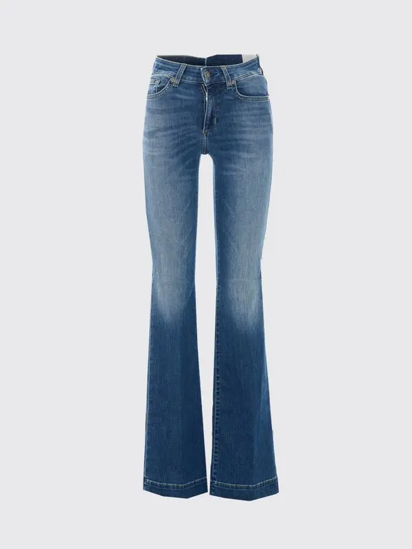 Liu Jo Flare Leg Denim Trousers