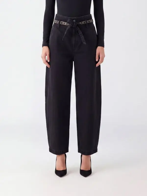 Liu Jo Wide Leg Belted Pants