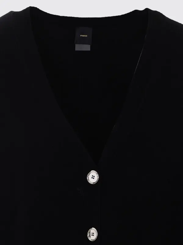 Pinko Button-detailed V-neck Cardigan