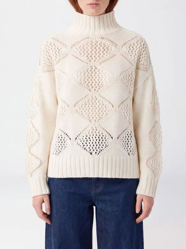Liu Jo Knit Sweater - White