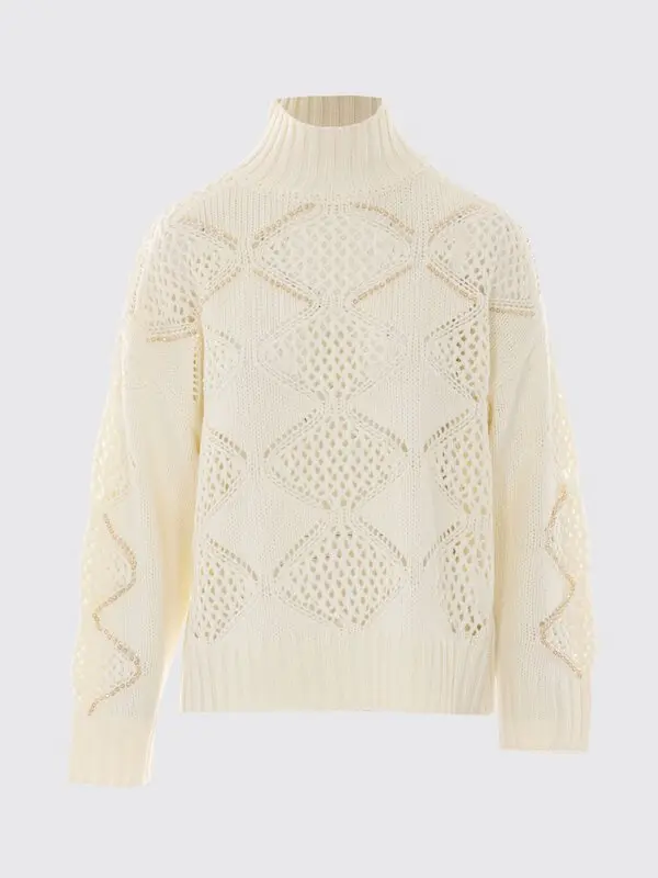 Liu Jo Knit Sweater - White