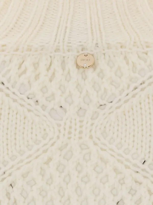 Liu Jo Knit Sweater - White