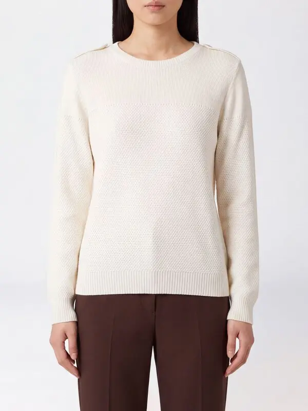 Liu Jo Crew Neck Pullover - White