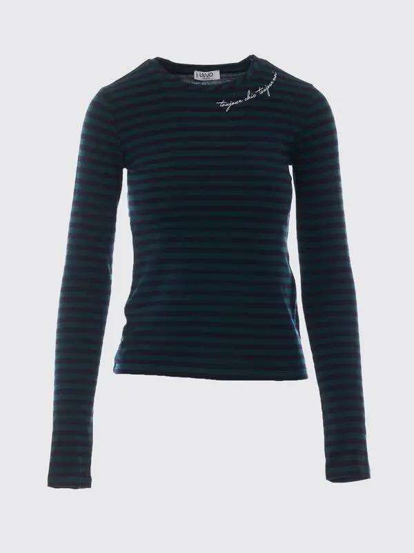 Liu Jo Striped Long Sleeve Top