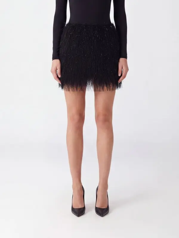 Liu Jo Embellished Mini Skirt - Black
