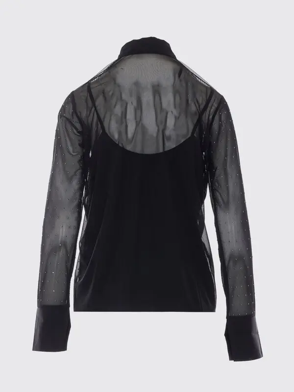 Liu Jo Embellished Sheer Shirt