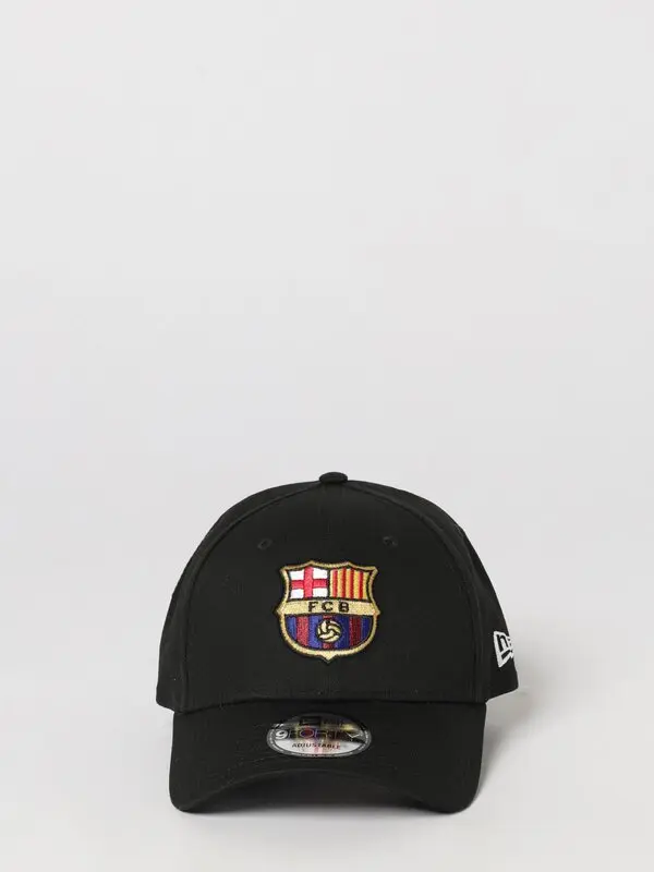 New Era 9forty Fc Barcelona Core Cotton Baseball Cap With Logo