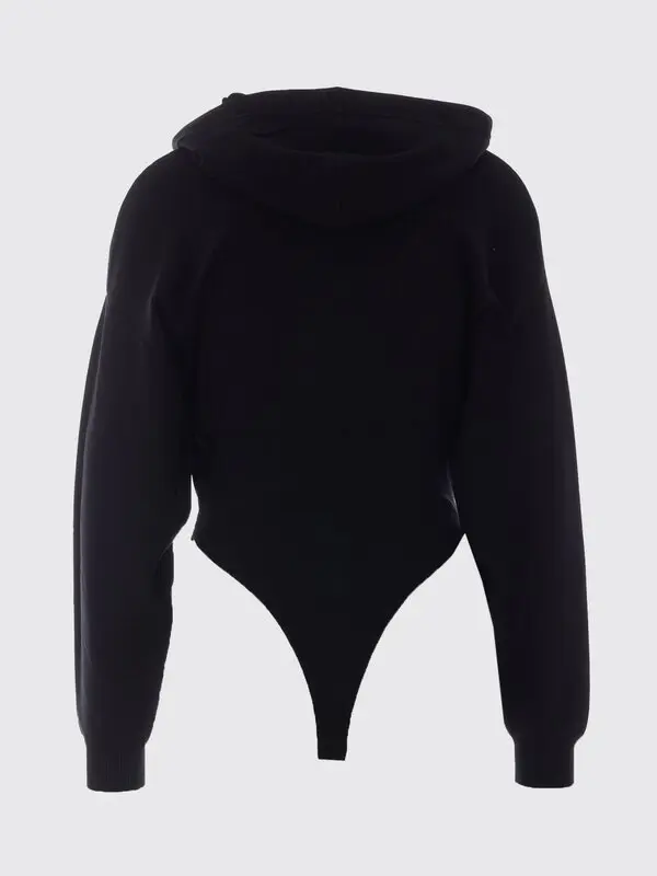 Elisabetta Franchi Embellished Logo Bodysuit