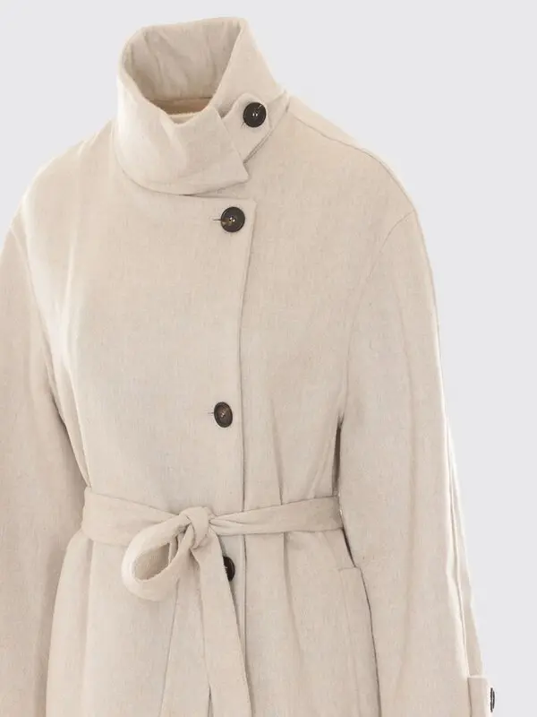 Brunello Cucinelli Belted Coat - Beige