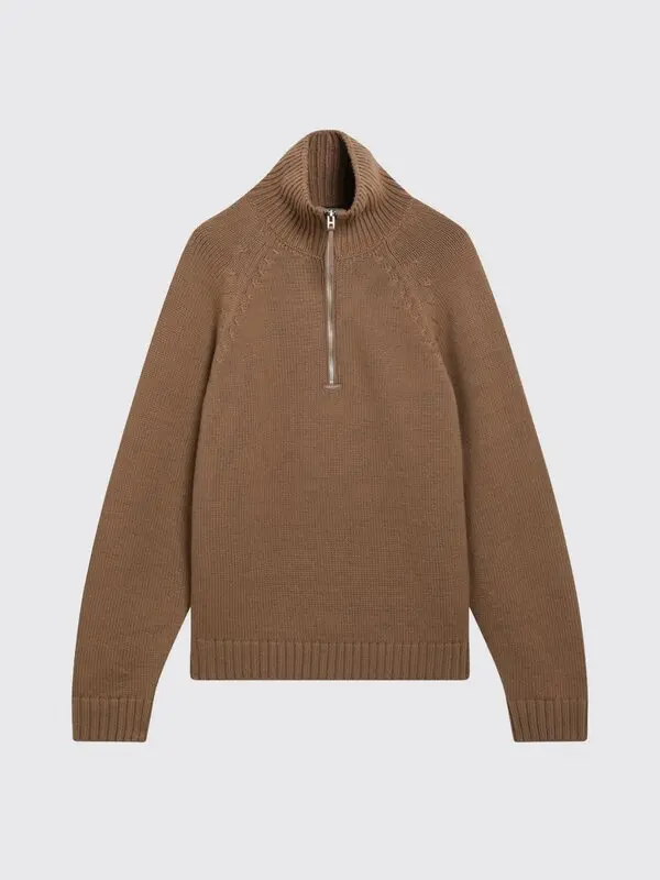 TOM FORD Virgin Wool And Cashmere Turtleneck Jumper With Zip