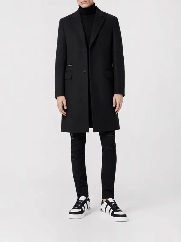 Philipp Plein Embellished Skull Coat