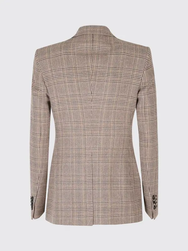 Tagliatore Double Breasted Plaid Blazer