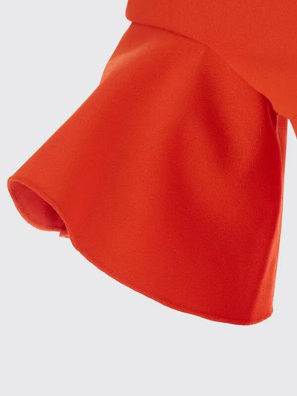 Solace London Off-the-shoulder Sheath Gown - Red