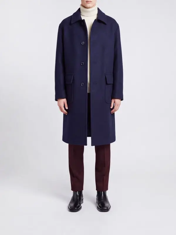 Dries Van Noten Wool Blend Coat